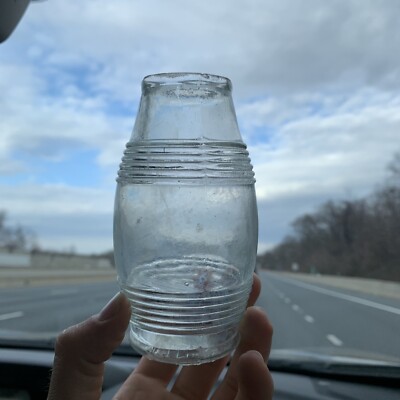 1860s Barrel Mustard Fat Jar Antique Bottle “Bauer Bordeaux” - Dug ...