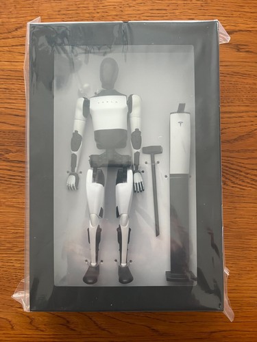 NEW IN HAND | Tesla Optimus Bot Action Figure | Ready-To-Ship | eBay