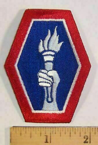 US ARMY 442nd RCT Regimental Combat Team Shoulder Patch WW2 Torch of ...
