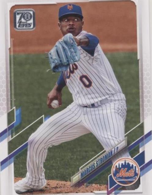 2021 Topps - Vertical, Pinstriped Jersey #549 Marcus Stroman for sale ...