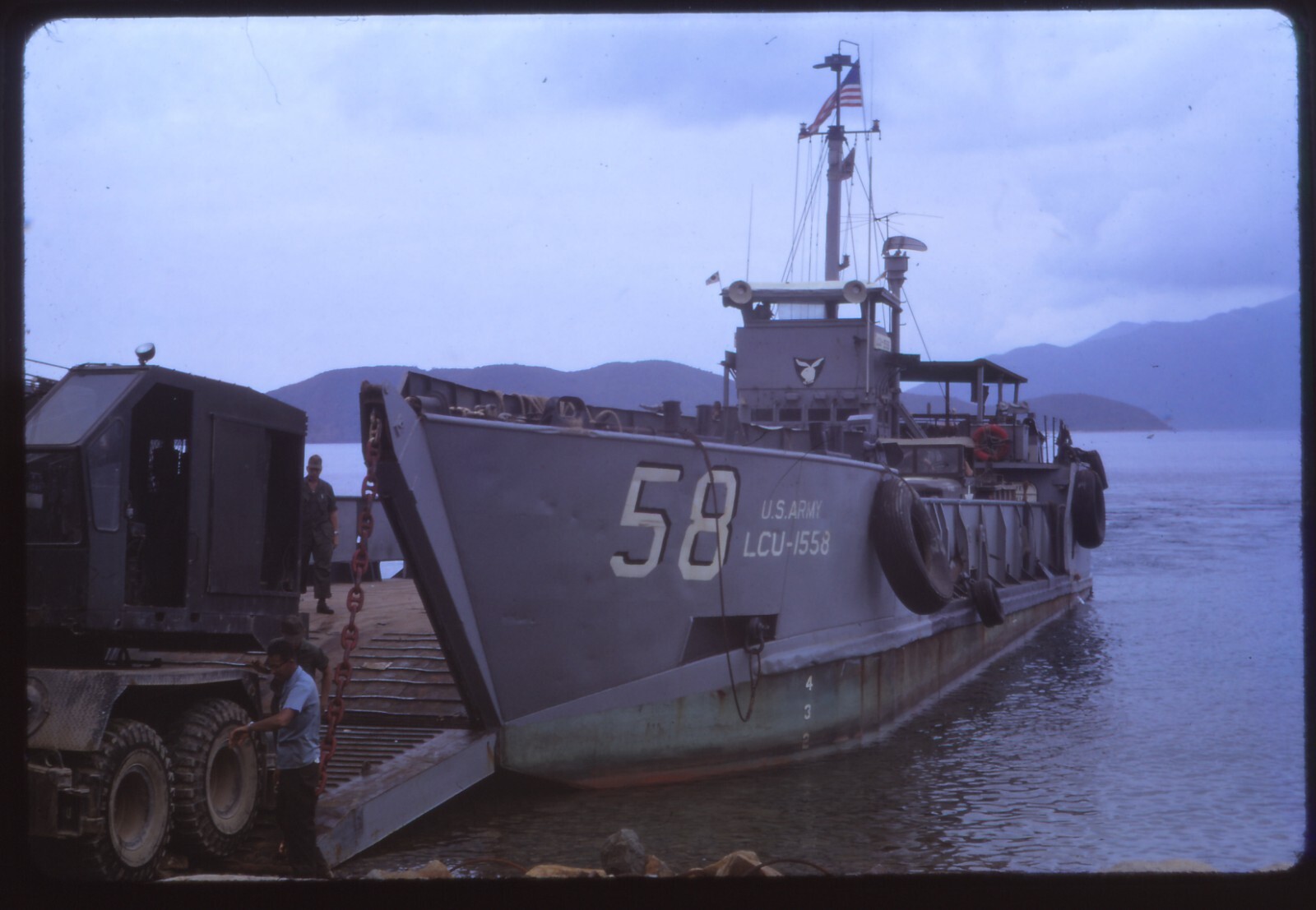 Vintage 35mm Film Slide Vietnam War 1967 US Army LCU-1558 Nha Trang | eBay