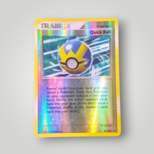 Quick Ball - 86/100 - Uncommon - Reverse Holo LP, English Pokemon ...