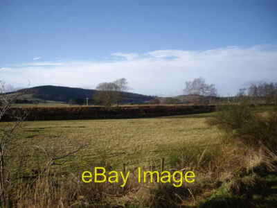 Photo 6x4 Old Deeside Railway Torphins Crossing fields east of Torphins ...
