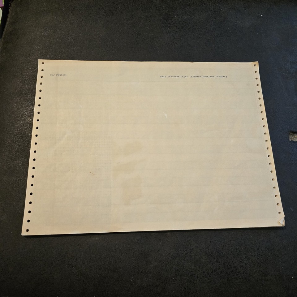 ASCII art Computer Art Poster SPOCK STAR TREK LEONARD NIMOY 80s ...