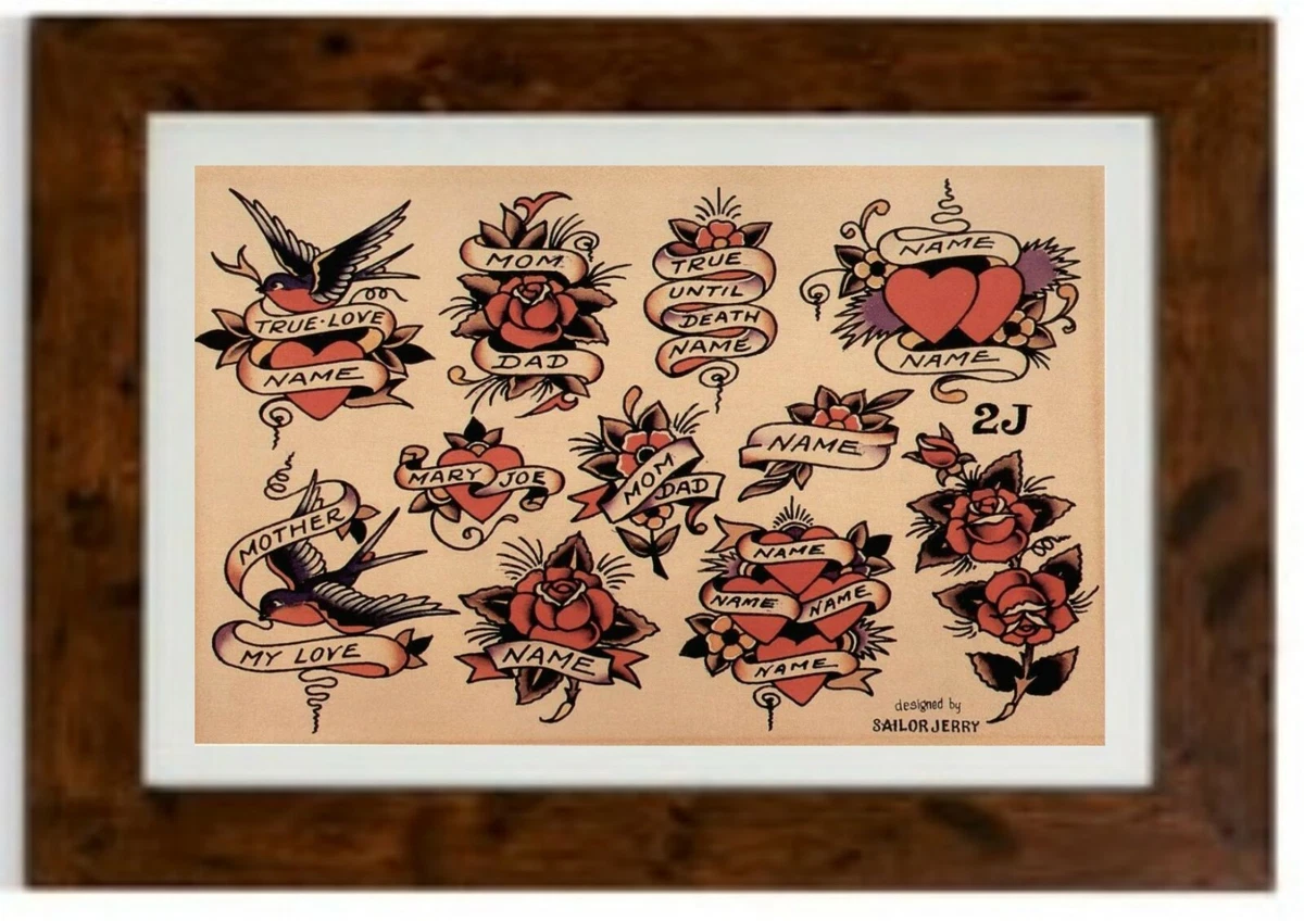 Vintage Frame Tattoos