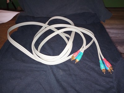 3 RCA Cable Audio Video Composite Male to Male DVD Cable 10ft | eBay