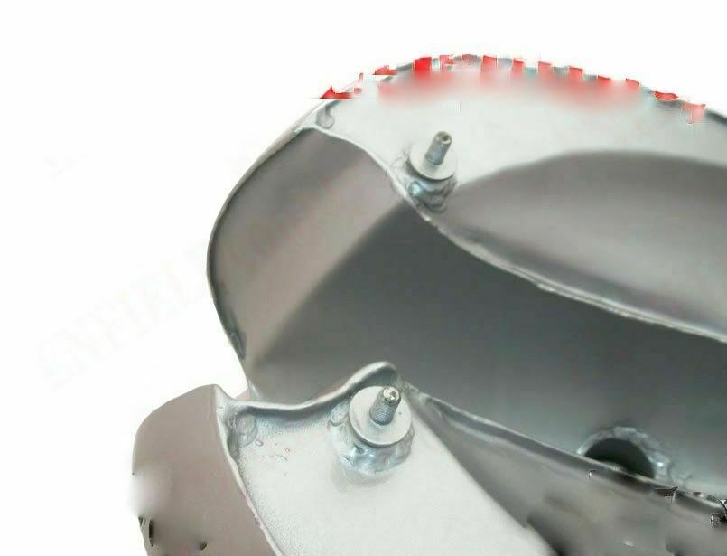 BSA B31 A7 A10 swing arm frame gas fuel petrol tank chrome silver paint ...