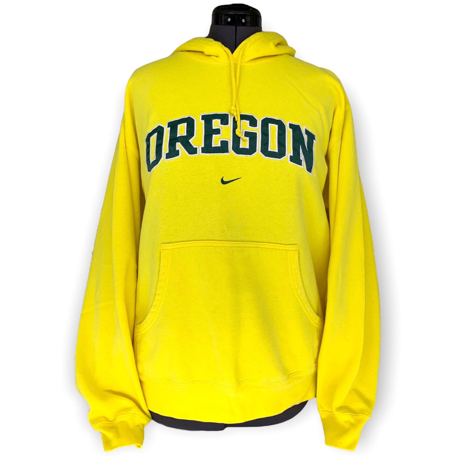 Vintage Nike Team Oregon Ducks Logo Center Swoosh Yel… - Gem