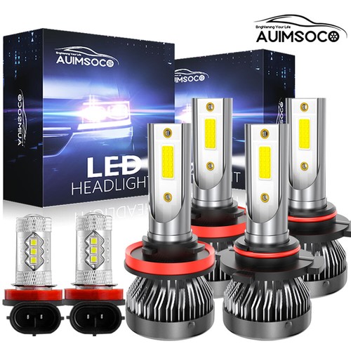 For Ram ProMaster City 2015-2021 LED Headlight High Low Beam Fog Light ...