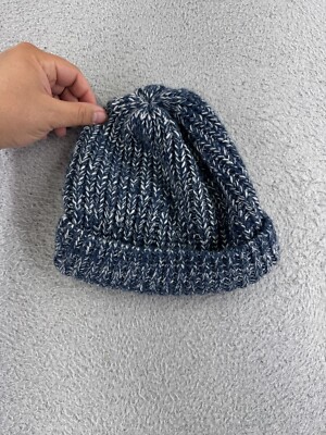 Old Navy Beanie Toque Womens One Size Blue Knit 100% Acrylic Winter ...