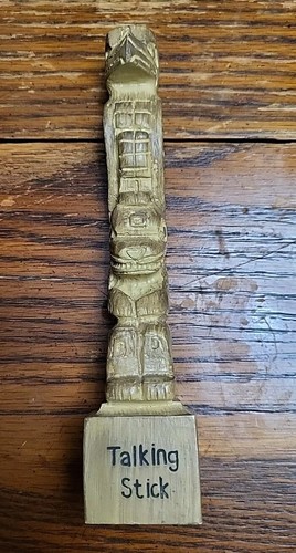 Talking Stick Totem Franklin Covey Seven Habits Seek First to ...