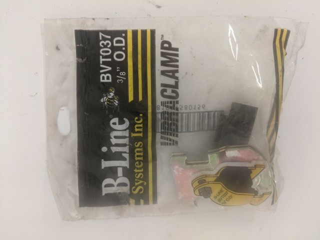 22 - B-Line VIBRACLAMP BVT037 3/8" OD Tube Clamps for sale online | eBay