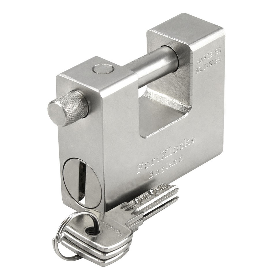 HEAVY DUTY SHIPPING CONTAINER GARAGE PADLOCK 94MM X 3 ** 5 YEAR ...
