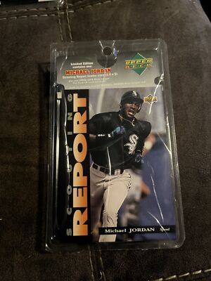 Michael Jordan UD Baseball Scouting Report Blister #SR4 16-cd/Pack ...