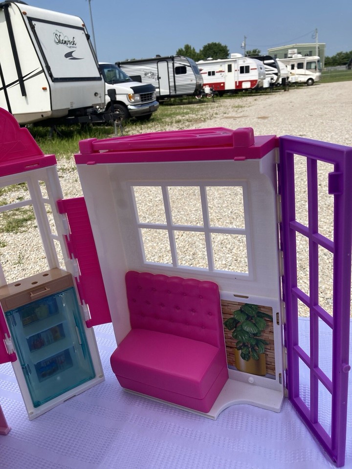 Barbie Cook And Grill Playset. Folds Up. No Accessories. | eBay