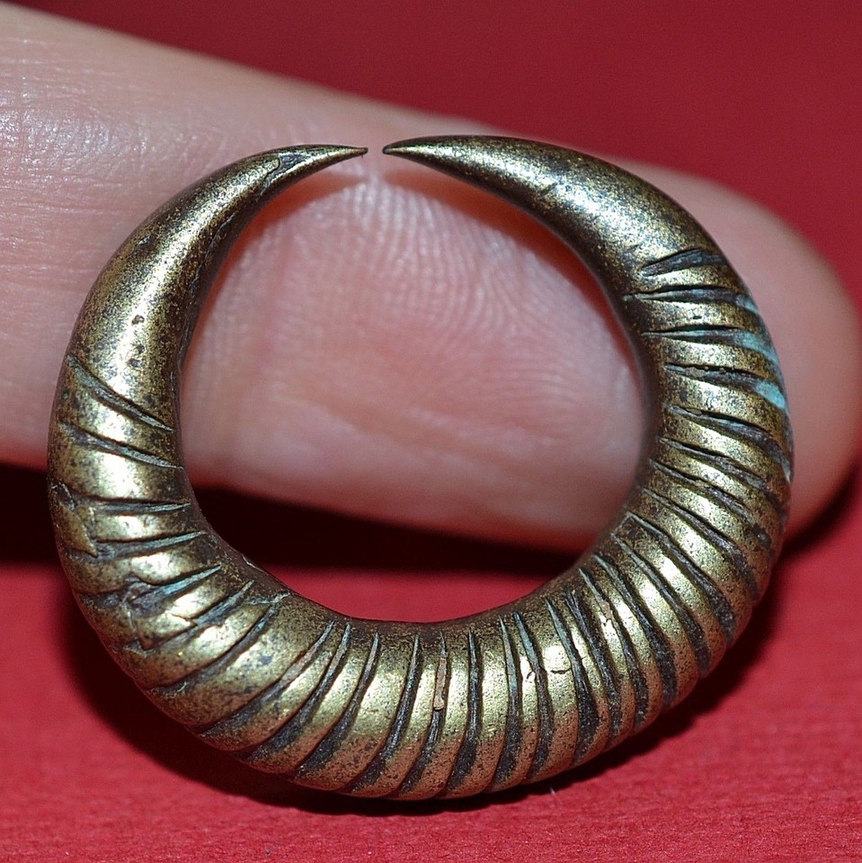 Antique African Tuareg Tribe Spiral Twist Metal Ring Niger Africa Ring ...