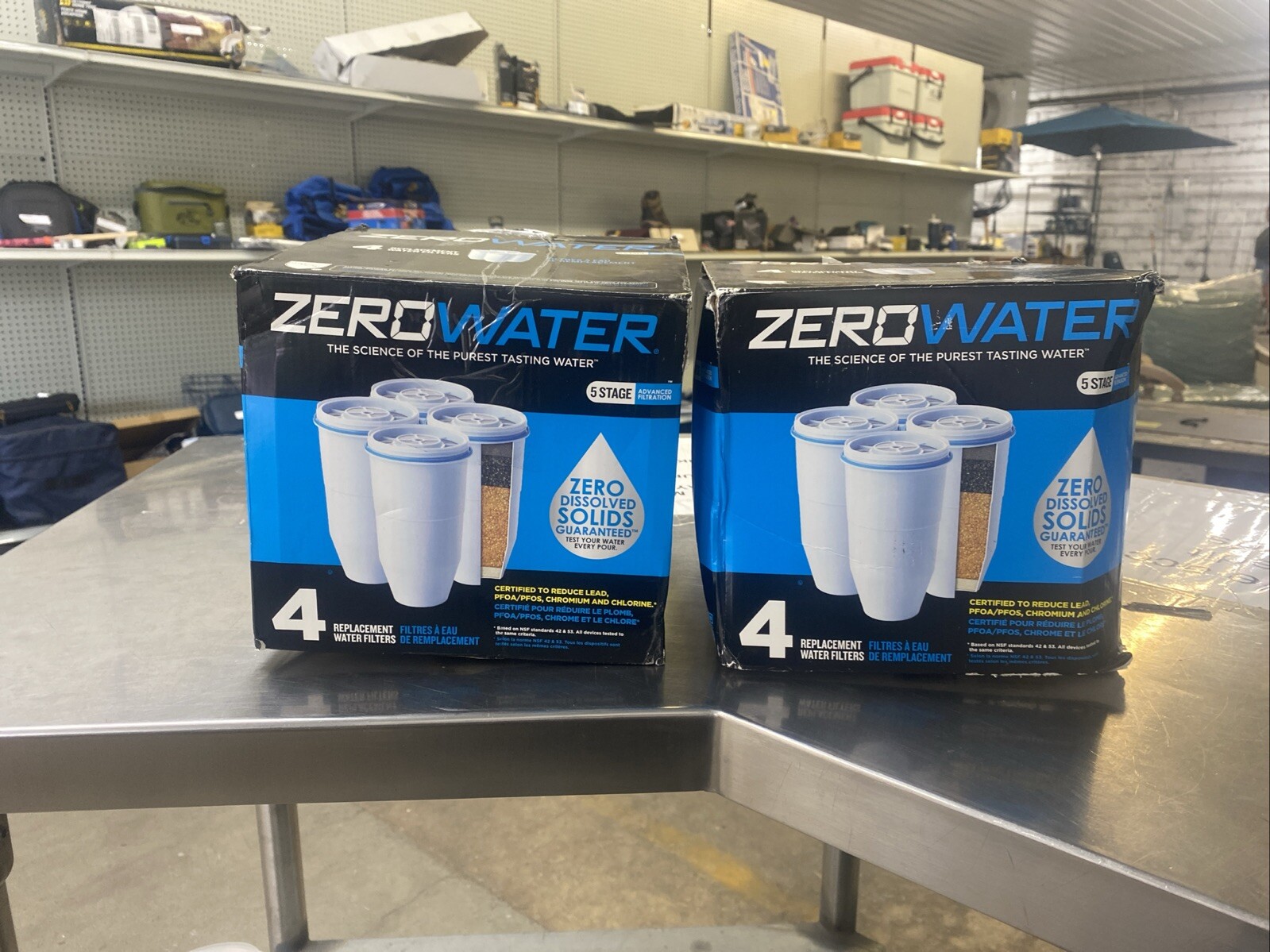 (2) NEW OEM Zero Water ZR-006 Replacement Filter Cartridges 4 PACK 8 ...
