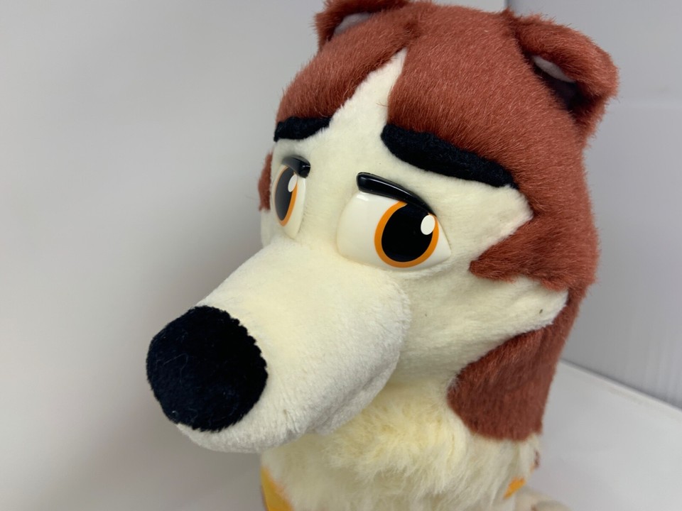 Balto Plush Jenna Husky Dog Sitting Down Universal Studios Vintage ...
