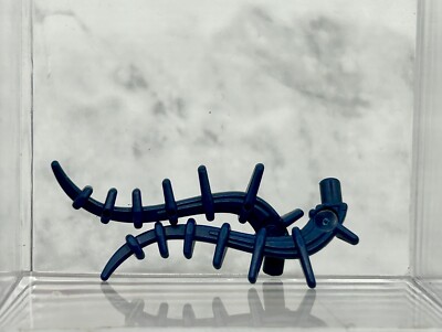 Lego Parts (2) ~ Dark Blue Plant Vine Seaweed / Appendage Spiked ~ No ...