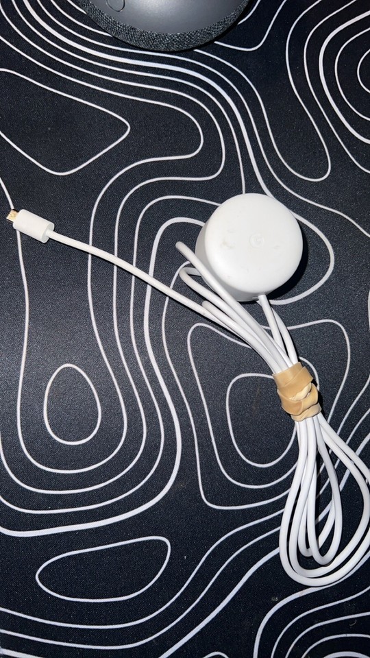 Google Home Model HOA Mini Smart Assistant Bluetooth Speaker, Orange ...