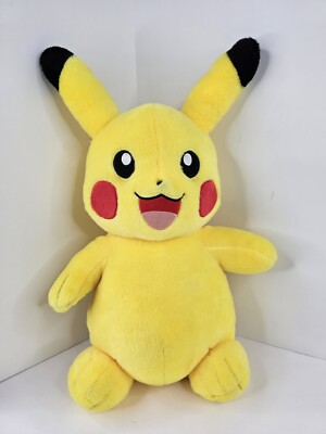 Pikachu Yellow Build A Bear Workshop Pokemon 18" Plush Nintendo | eBay