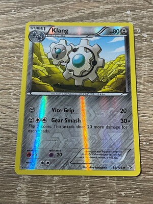 Klang 89/135 Holo Black & White Plasma Storm Rare Pokemon Card | eBay
