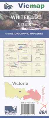 Vicmap Whitfield 8124-S 50K Topographical Map 2nd Edition | eBay