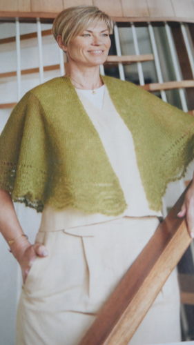 Knitting Pattern For Simple Very Light Shawl In Rowan Kidsilk Haze ...