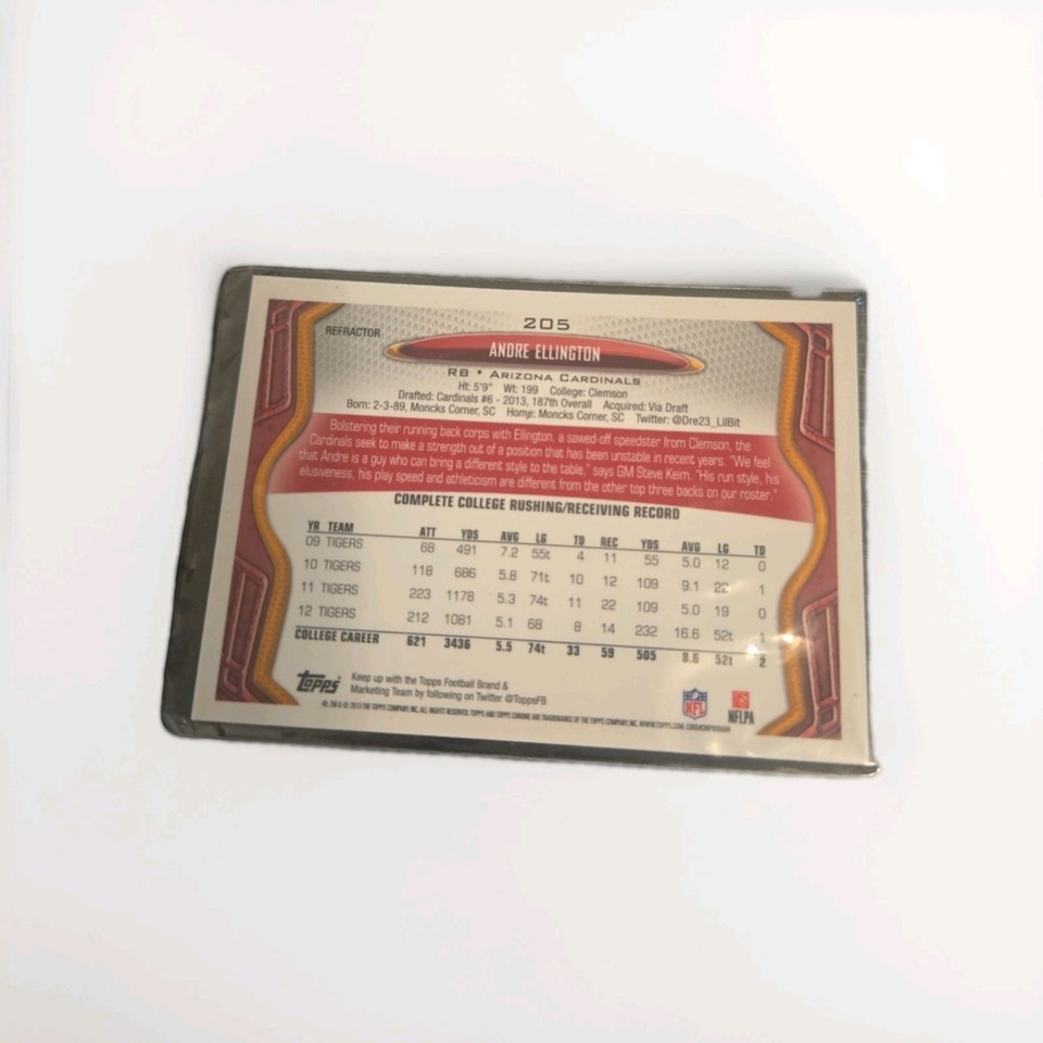 Arizona Cardinals 18 Card Lot Auto Refractor Parallel Peterson Mathieu ...