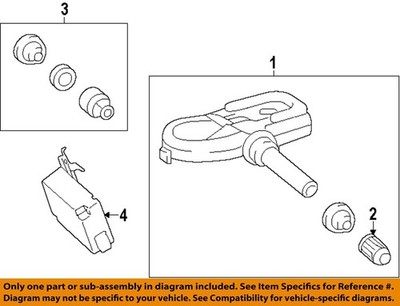 TOYOTA OEM 13-19 Highlander-Tpms Sensor 426070R010 | eBay