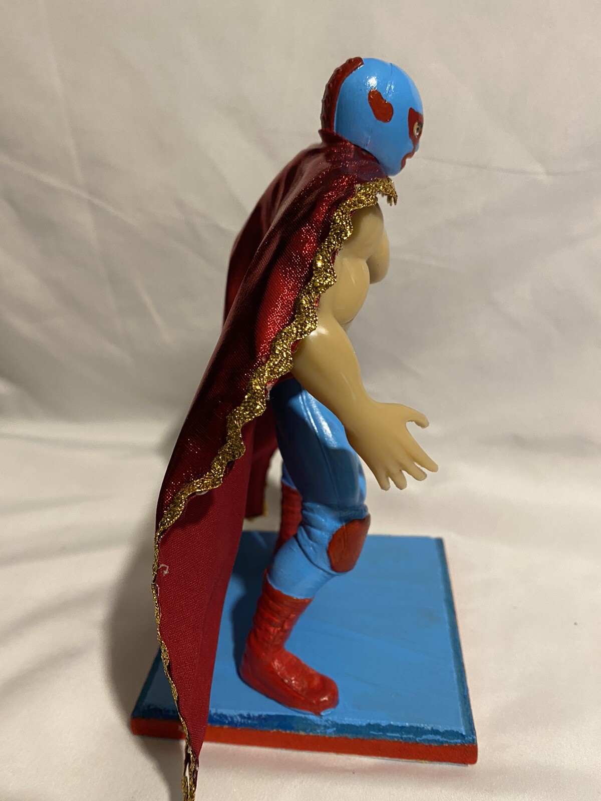 Nacho Libre Wrestler 7 in Action Figure Mexican Toys HANDMADE PAINTED ...