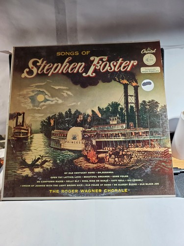 Roger Wagner Chorale: Songs of Stephen Foster - Capitol P8267 VG+ R24 ...