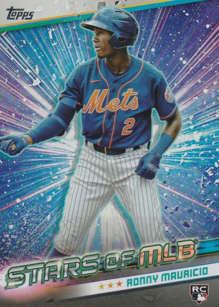2024 Topps Insert Stars of MLB Rookie Card Ronny Mauricio SLMB-11 New ...