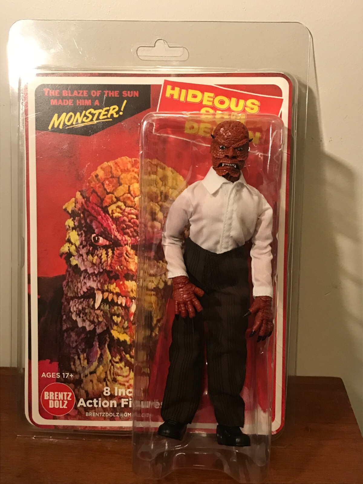 BRENTZ DOLZ MEGO 8" HIDEOUS SUN DEMON Figure 50s Horror Universal ...