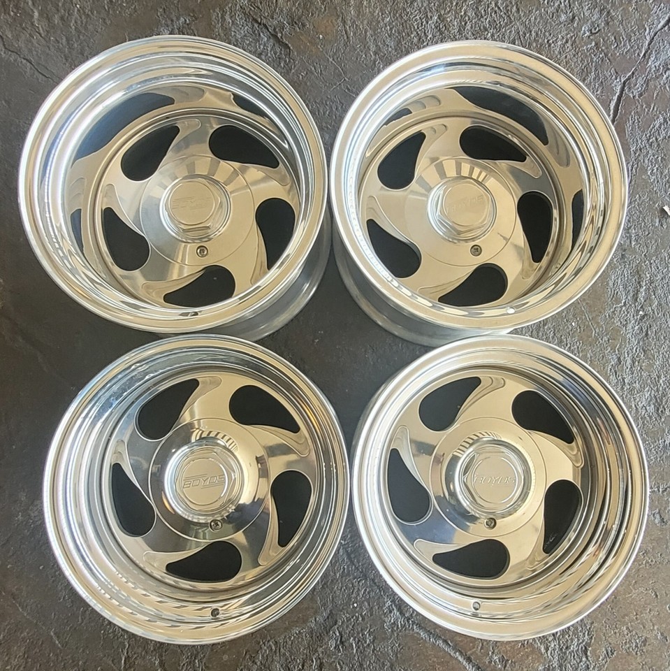 15x8 & 15x10 5 Lug Boyds Twisted Star Wheels Rims | Chevy 5x5 Ford 5x5 ...