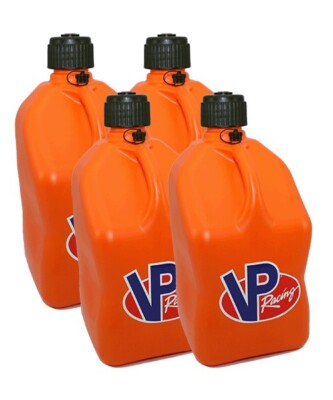 VP Racing 4-Pack Orange Fuel Jugs Diesel IMCA ATV UTV USMTS NHRA ...