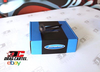 Supertech Intake Valves Dish Face +1.0mm Oversize Honda K20 K20A K20A2 ...