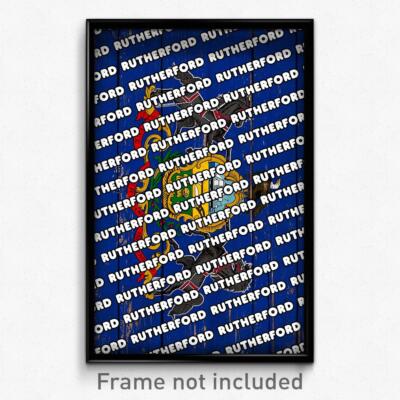 Rutherford Pennsylvania Poster (PA City Souvenir 11x17 Town Print) | eBay