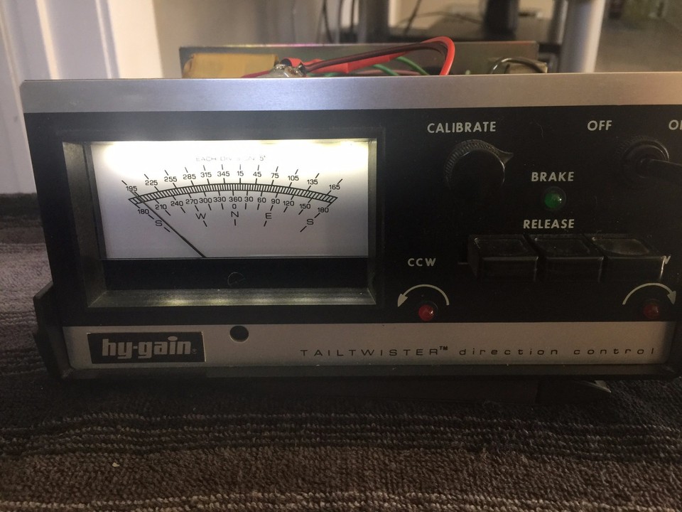 LED conversion Ham Radio Hy-Gain CDE Rotor Box 6 LED light bulb ...