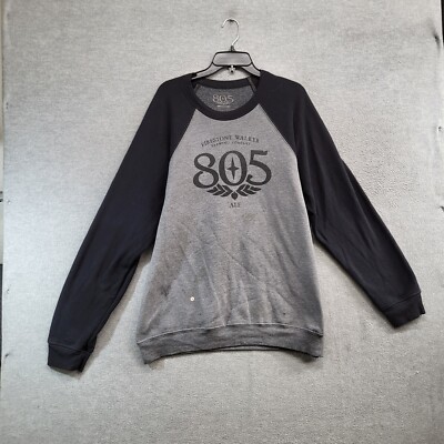 Firestone Walker Men Sweatshirt Large Gray 805 Ale Beer Brewing ...