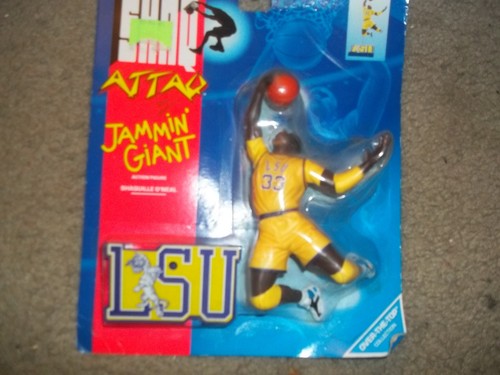 Shaq Attack Shaquelle O'Neil Jammin' Giant LSU Action Figure 1993 ...