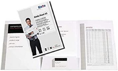 Biella Premium Presentation folder PEARL # 3, DIN A4 for Company Presentations, 7611365319244 | eBay