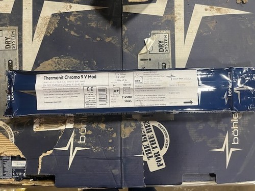 Alloyed Electrode BOHLER THERMANIT CHROMO 9V MOD E9015-B91 H4R 1/8"x13 ...
