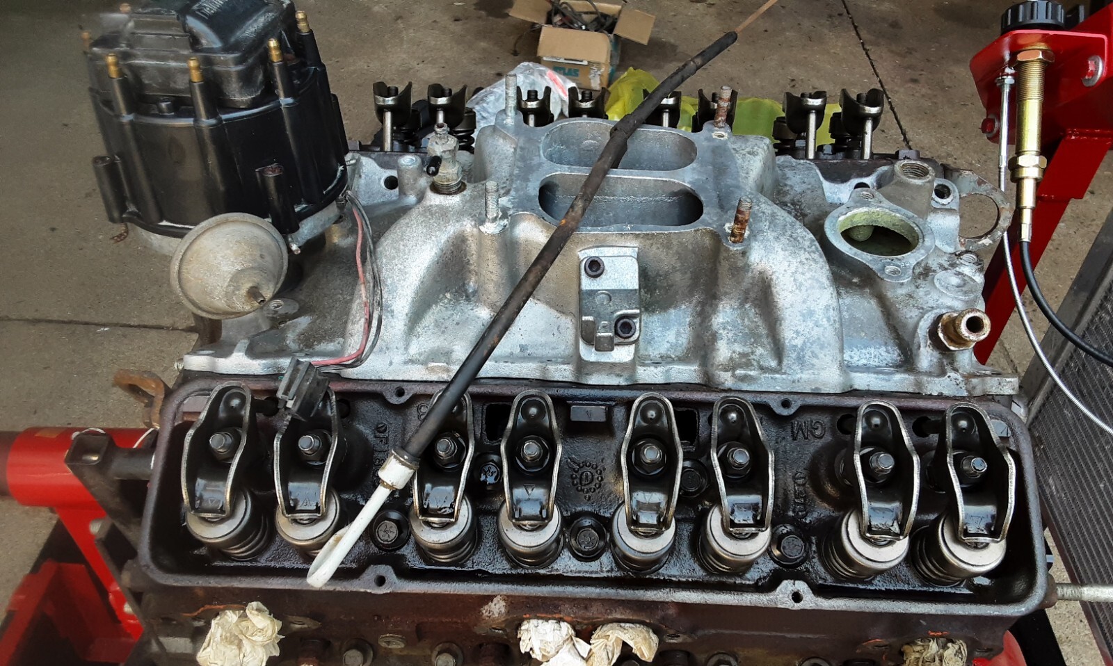 GM 4 Bolt 462624 Motor 14088548 Heads Jasper Class I Edelbrock ...