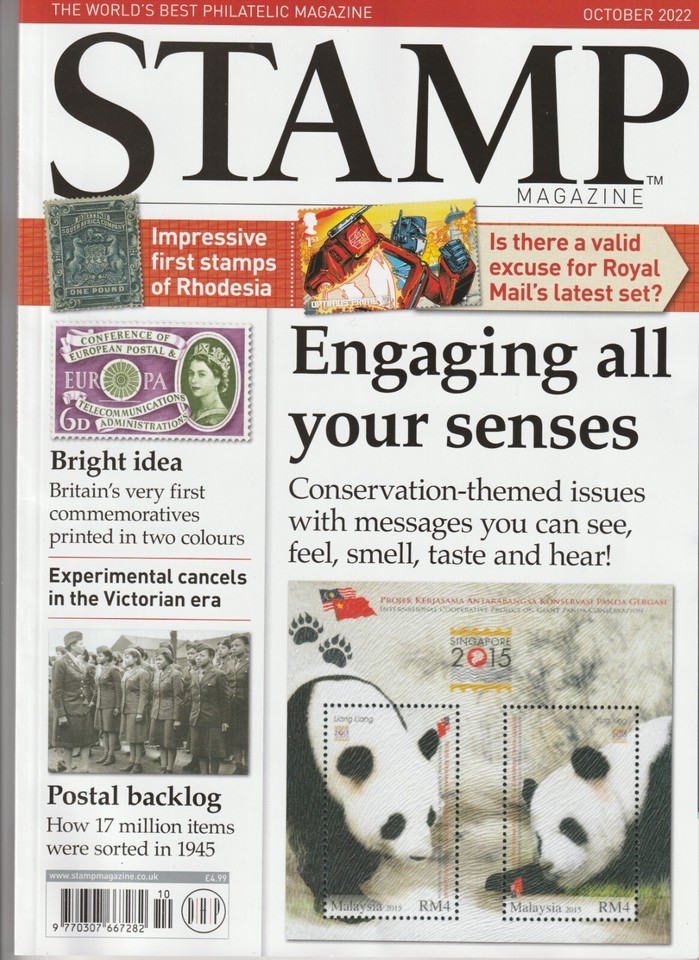 3x Stamp Magazines October 2022 | eBay