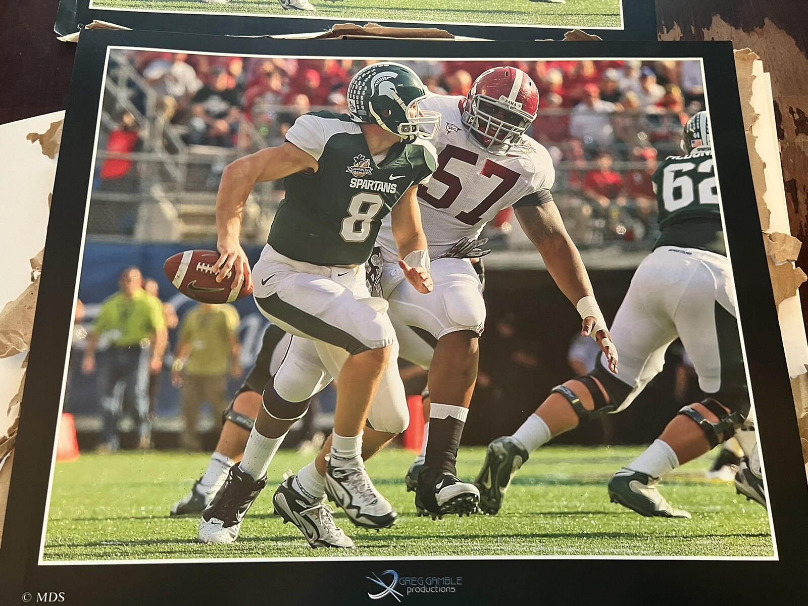 Alabama Crimson Tide Marcell Dareus 2010 Capital one bowl print | eBay