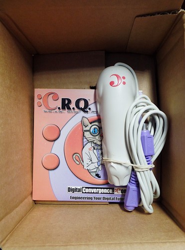 Vintage Barcode Scanner CueCat CRQ Software Digital Convergence Optical ...