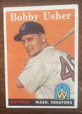 1958 Topps - #124 Bob Usher | eBay