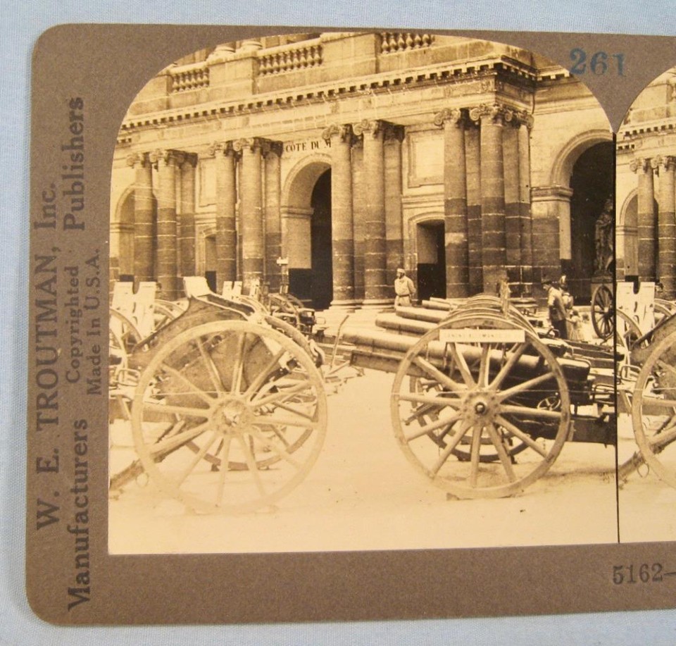 Stereoview W E Troutman 5162 Grim Reminders Of Ruined Villages German ...