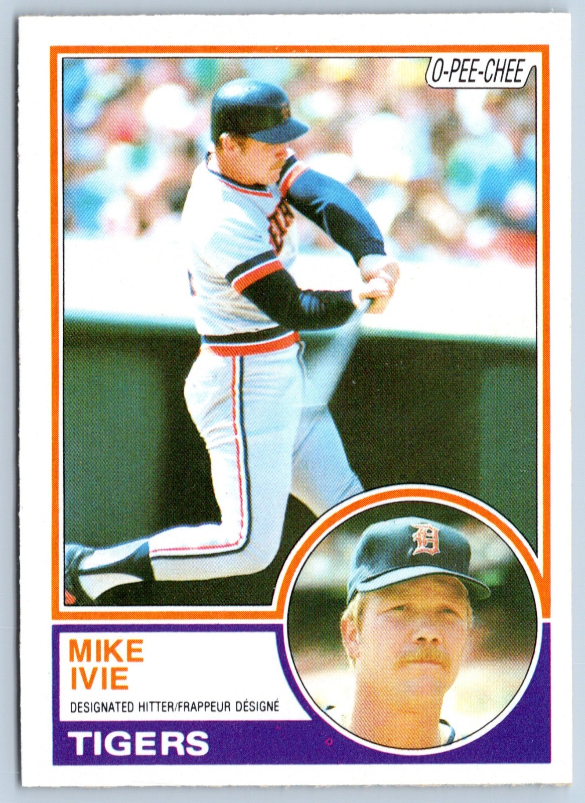 MIKE IVIE 1983 O-PEE-CHEE 83 NO 117 NRMINT+ 57680 | eBay